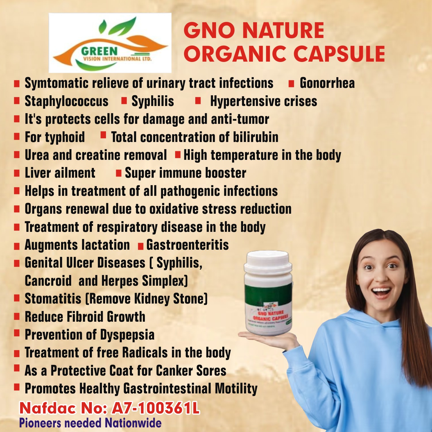 GNO Nature Organic Capsule – Organic Health Solutions